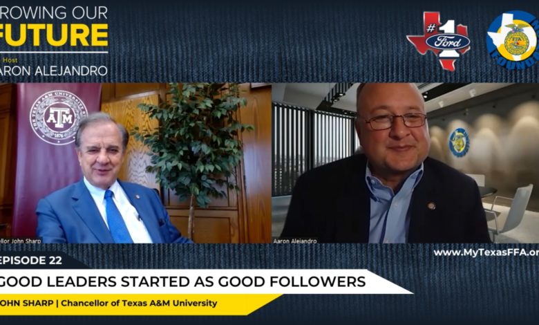 John Sharp, Chancellor of Texas A&M University is Interviewed by Host ...